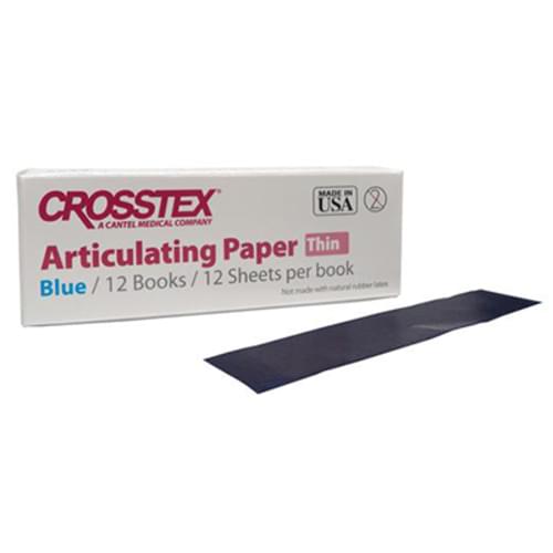 Articulating Paper Blue Thin Strips ( 1 Book)